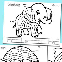 FREE Pre-Writing & Tracing Sheets for Kids | Totschooling - Toddler ...