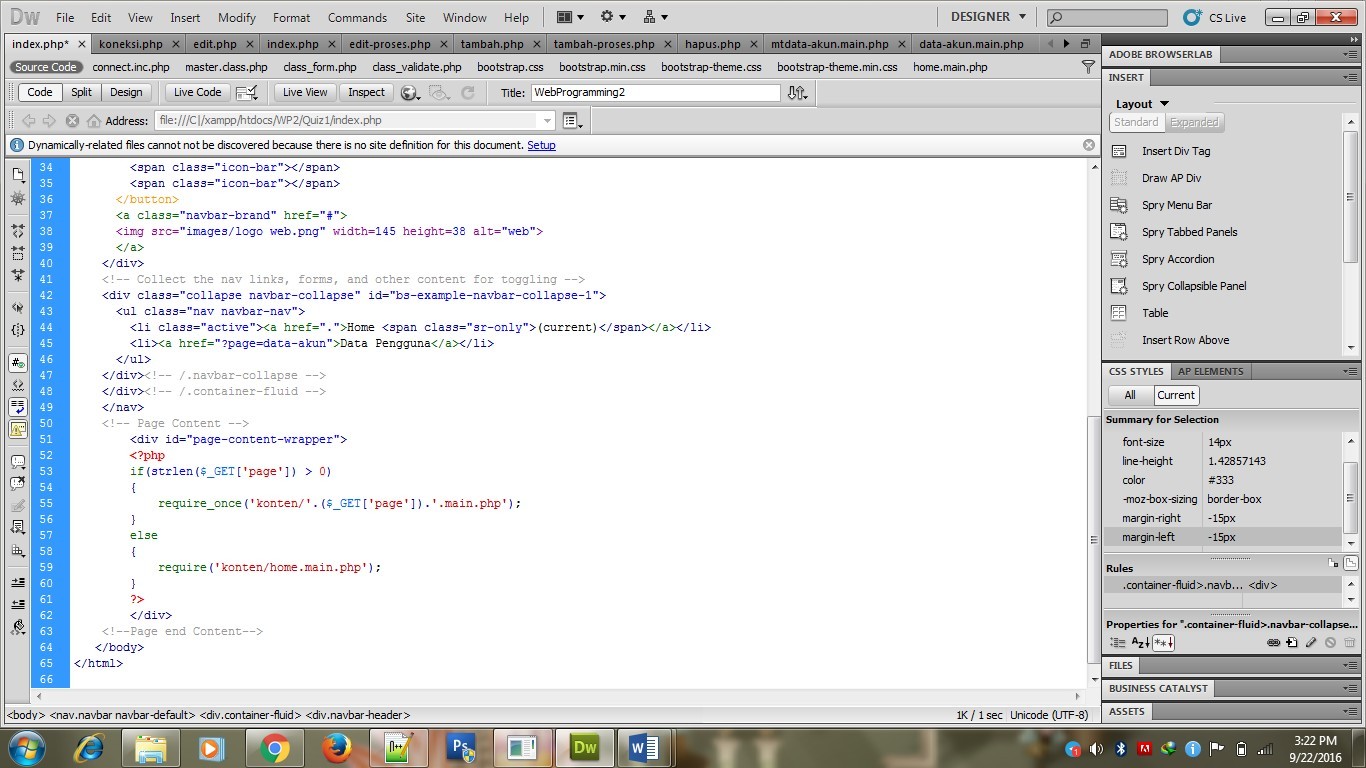 Membuat CRUD dengan PHP MySQLi ~ Ulil Azmi's blog