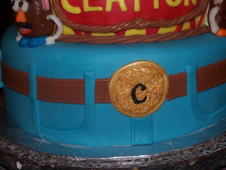 Learning To Fly Cakes and Pastries: Toy Story Cake for Clayton!