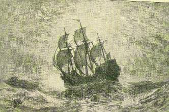 William & Mary Dyer: Winthrop Fleet fights its way to New England in 1630