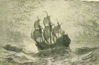 William & Mary Dyer: Winthrop Fleet fights its way to New England in 1630