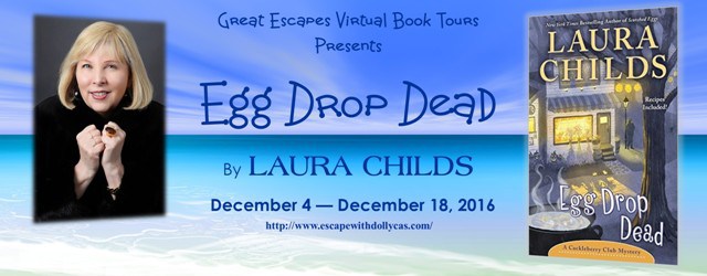 Review: Egg Drop Dead by: Laura Childs | Community Bookstop