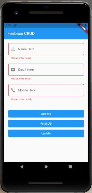 Dtech Academic Flutter With Firebase Realtime Database