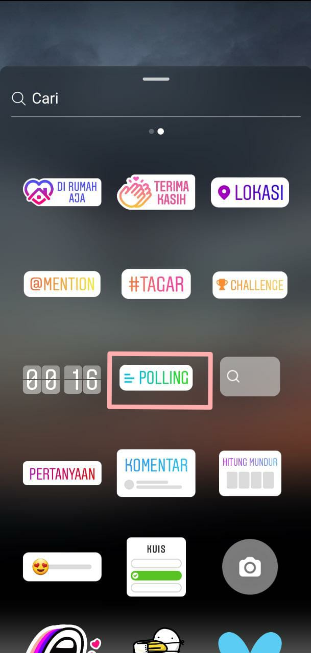 Kuis di Instagram - SINAUSE.ID