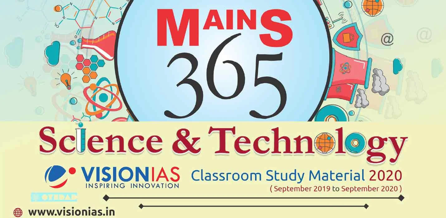 Vision IAS Mains 365 Science Technology 2020 PDF UPSC CSE Mains Exam