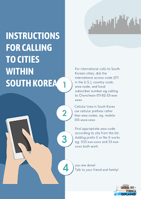 Calling to citities within South korea (Area code list) | Seoul101 ...