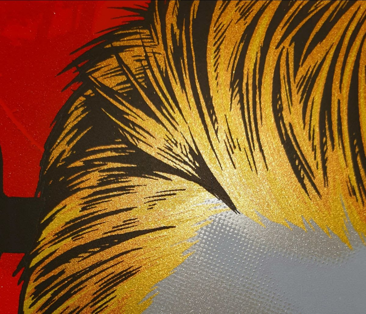 INSIDE THE ROCK POSTER FRAME BLOG: Josh Homme What is a Villain Art ...