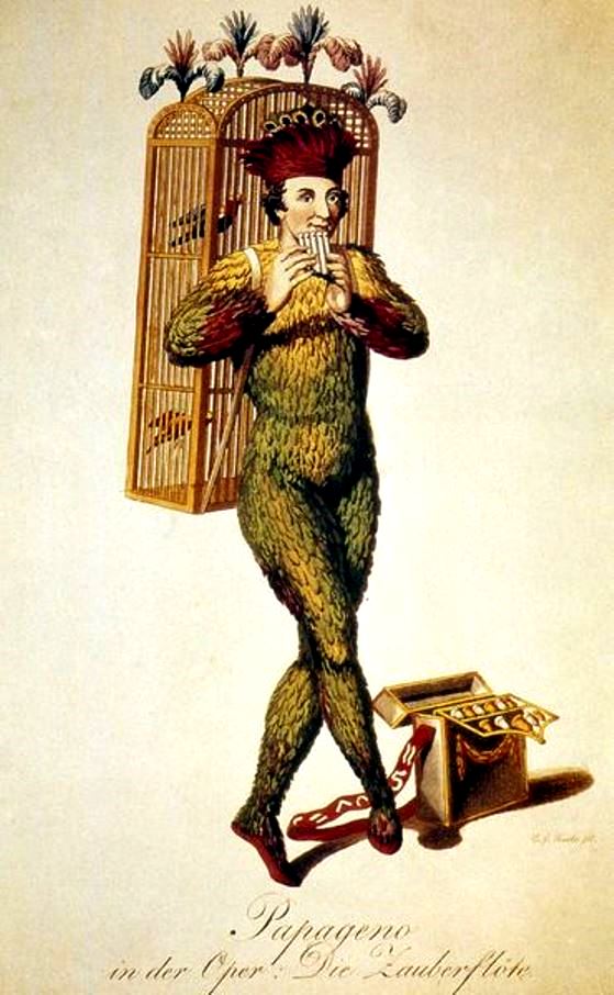 A Través del Uniberto: Papageno y su carillón de campanas mágicas