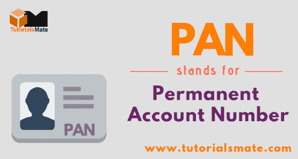 PAN Full Form: What is the full form of PAN? - TutorialsMate
