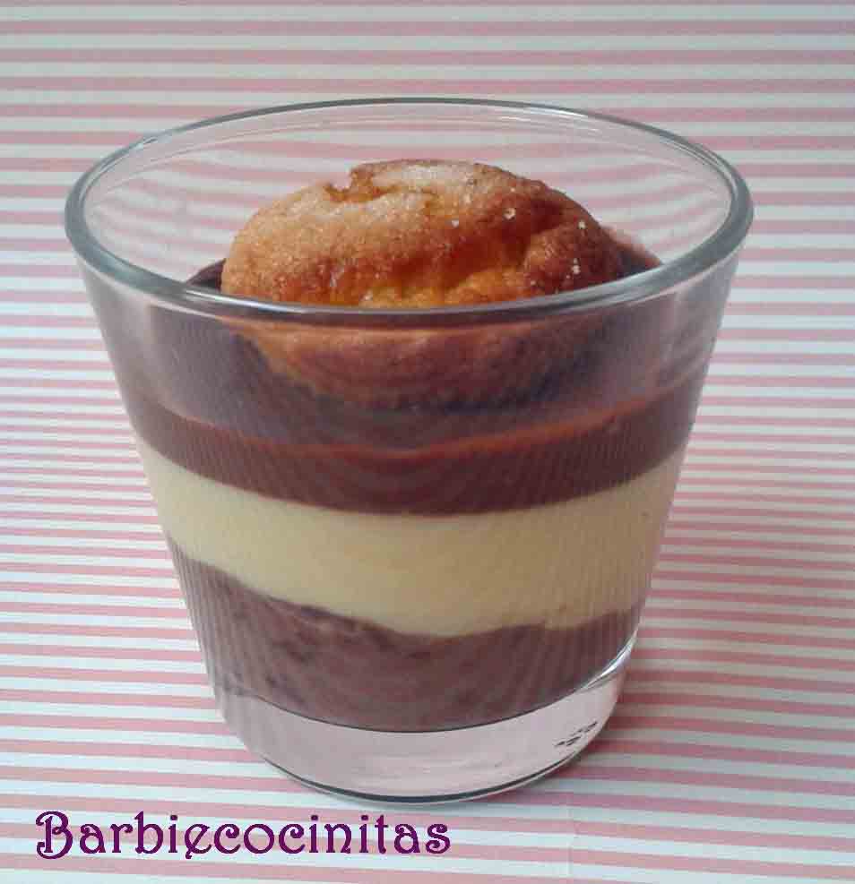Barbie Cocinitas: Tarta individual de flan y magdalena//Productos Sinblat