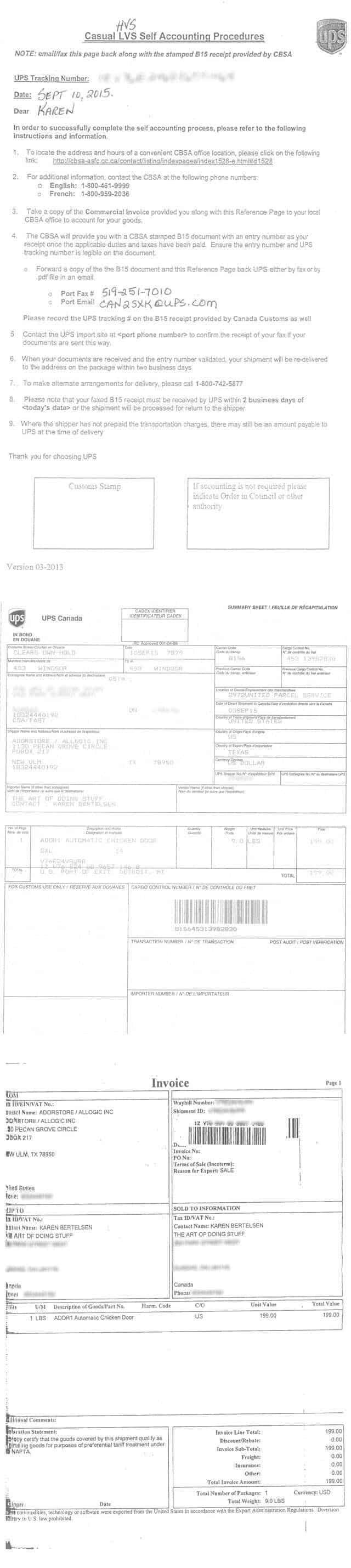 What Is A Customs Brokerage Invoice Ups at Jane Mcgary blog