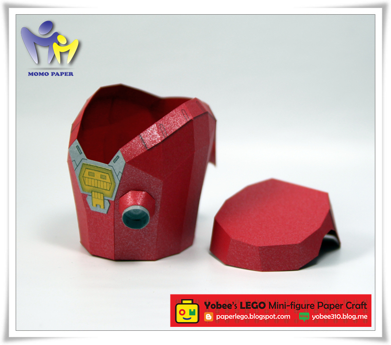 YOBEE'S LEGO MINI-FIGURE PAPER CRAFT: Making Hulkbuster Papercraft for ...