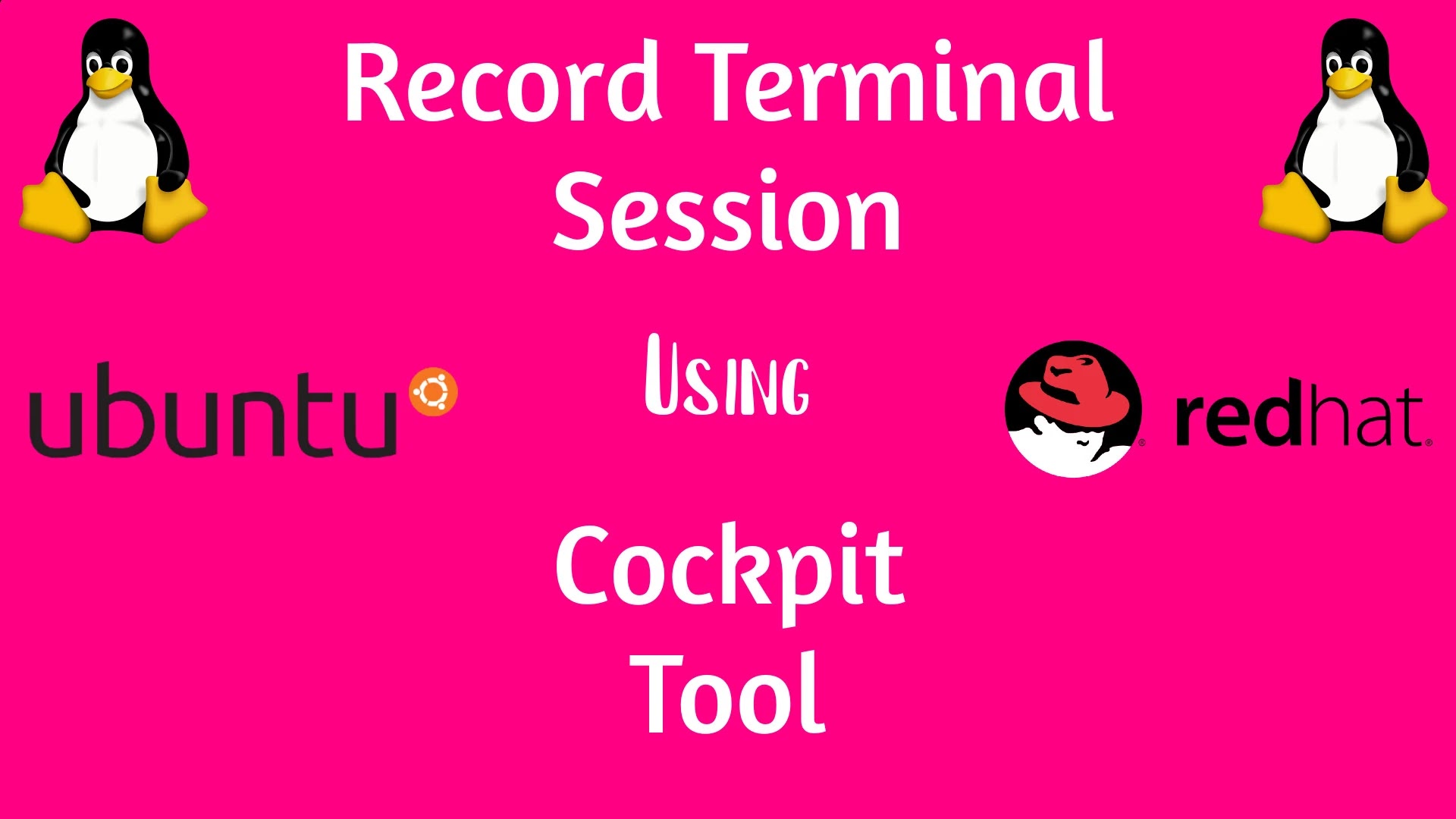 Configuring Terminal Session Recording In Redhat Linux 8 Using Cockpit