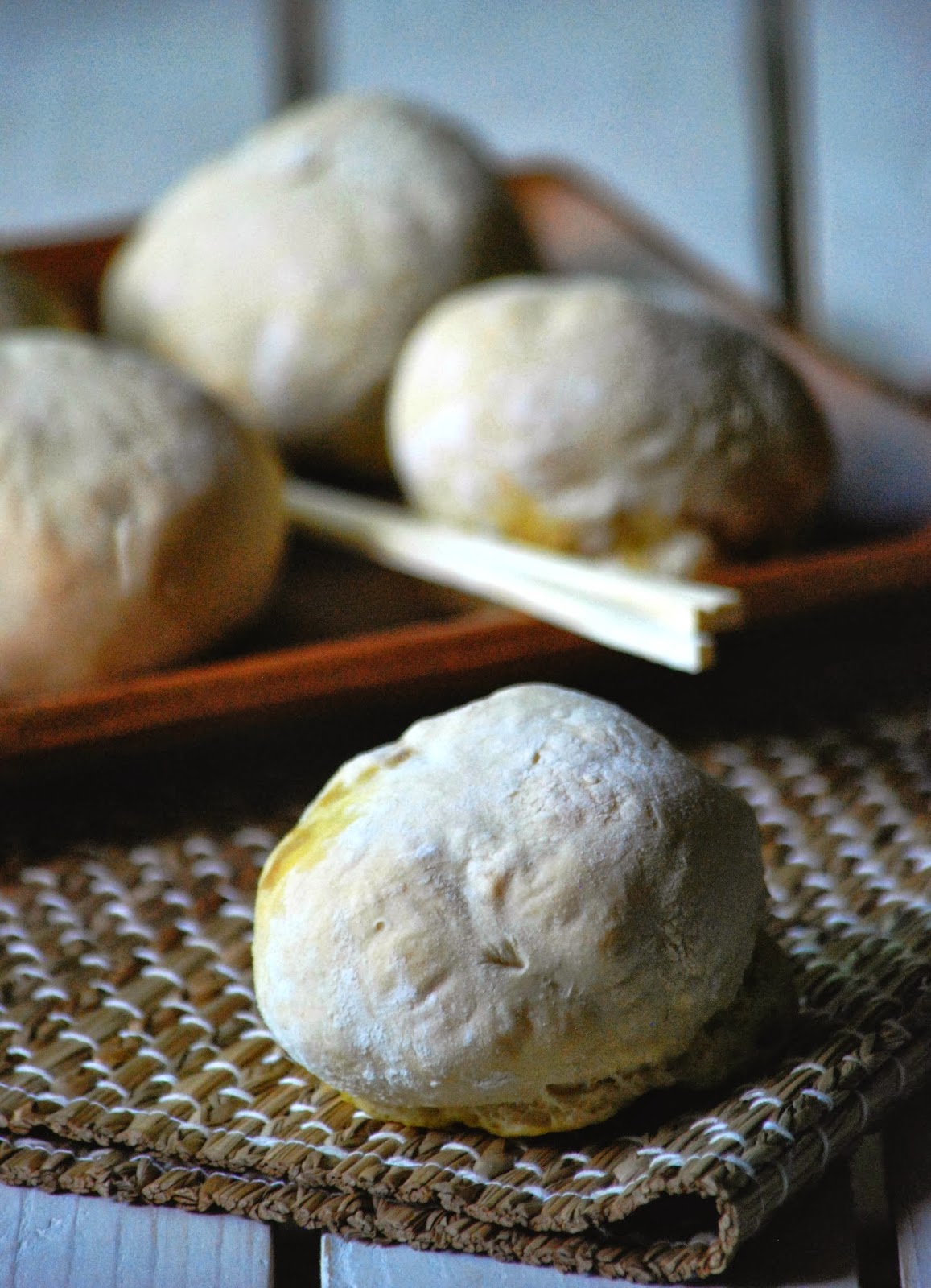 Pan chino relleno de pollo. — Chez Silvia