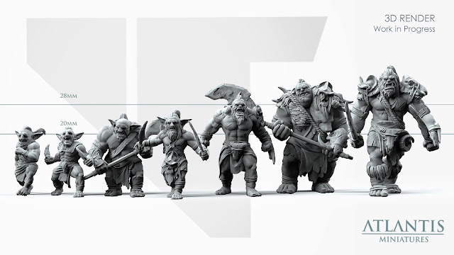 Wargame News and Terrain: Atlantis Miniatures: Upcoming Fantasy Goblins ...