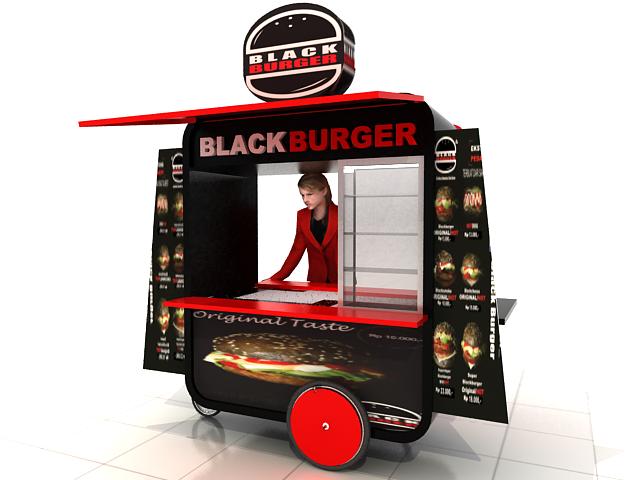 Gerobak Burger Rp 6.800.000 | Gerobak Unik Bandung