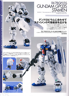 GUNDAM GUY: RX-78GP03 Gundam GP03 Dendrobium - Mobile Suit Gundam 0083 ...
