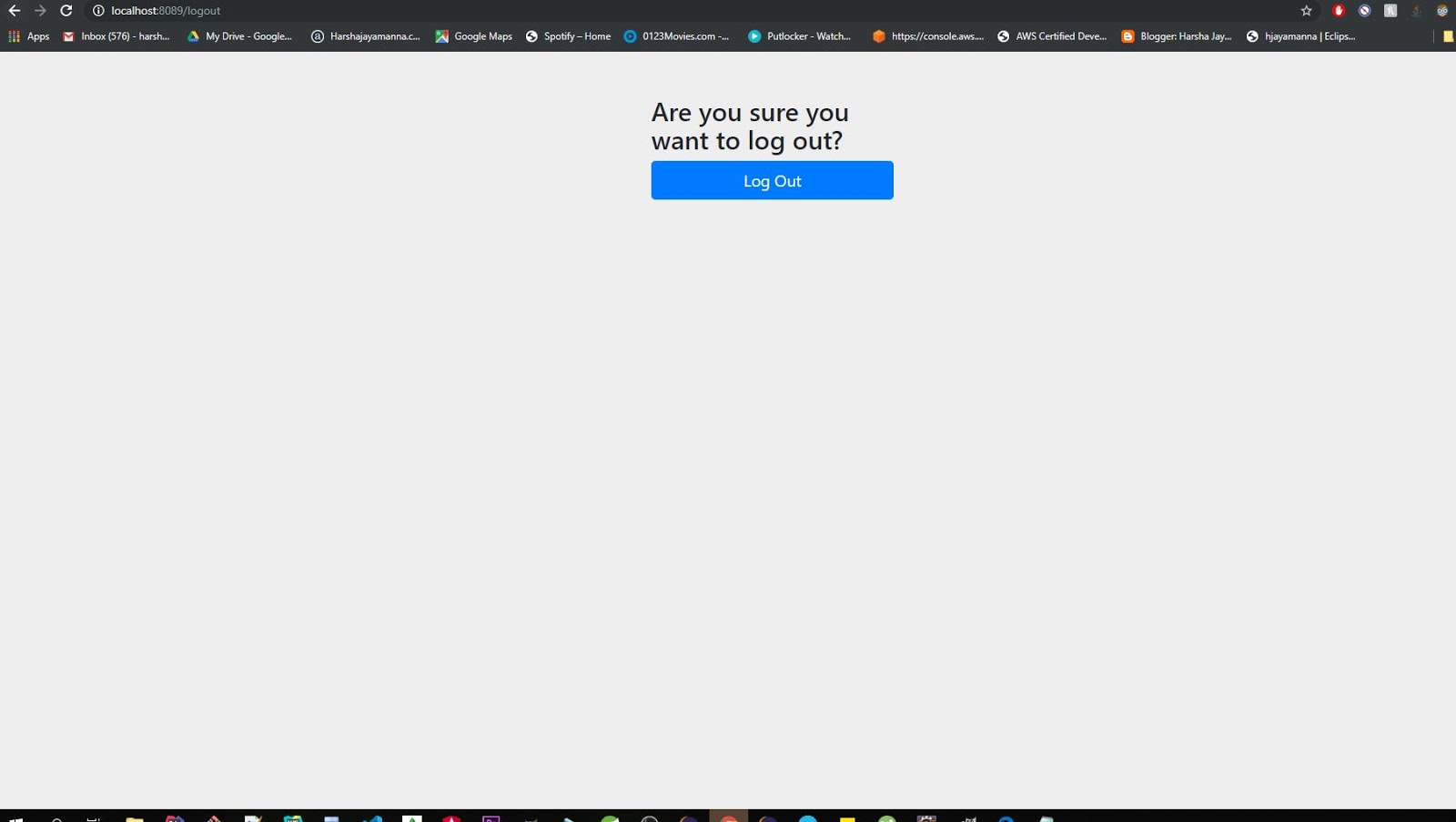 AWS Cognito + Spring Complete Example
