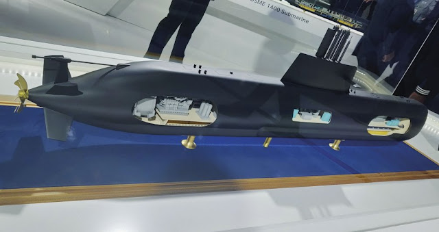 Submarine Matters: DSME 2000 Concept Submarine, Specifications ...