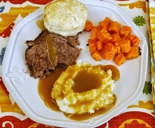 Everyday Insanity...: Roast Beef Dinner--by Greg