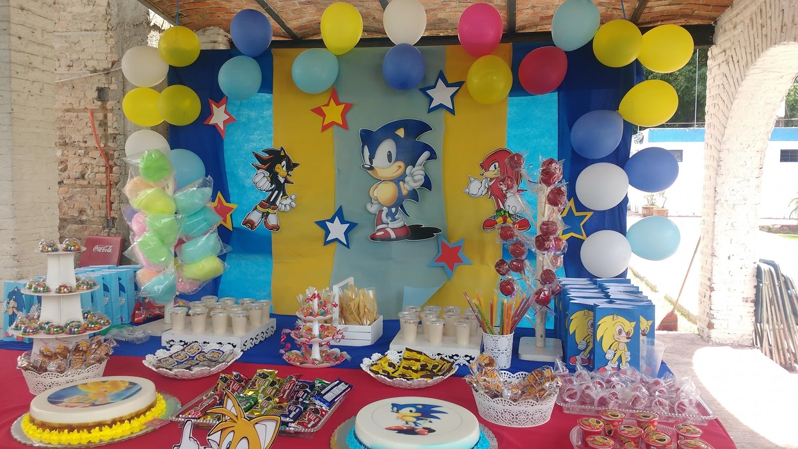 Party Ideas : Ideas Temáticas Sonic - Sonic Party Ideas