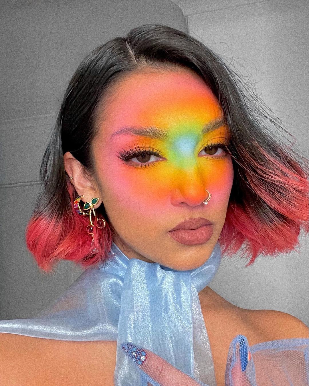 10 beautiful colorful makeup ideas | Melody Jacob