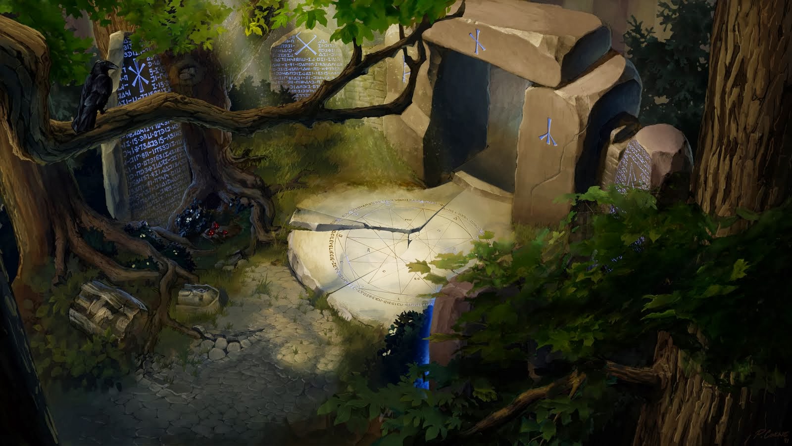 Peter Coene's Concept Art and Drawings