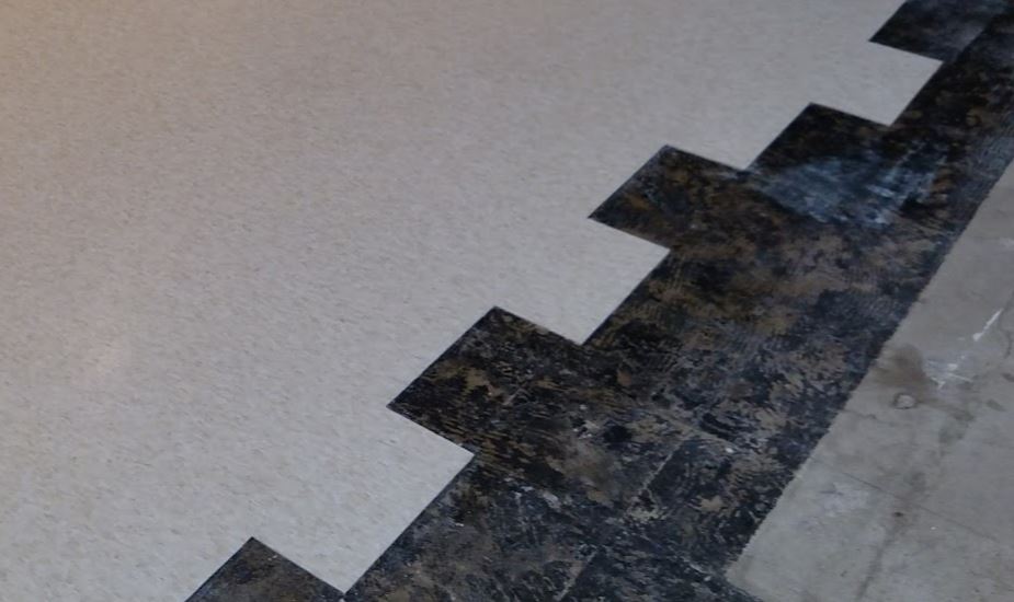 Low Cost VCT Flooring for Basement