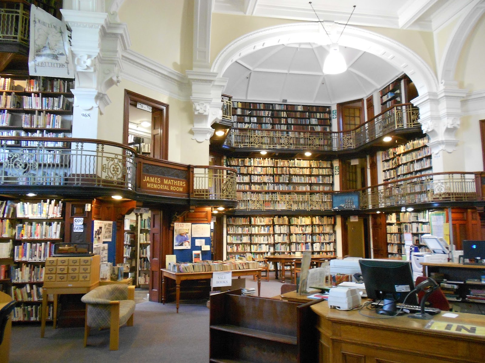 PE : Library & Queen Victoria Statue