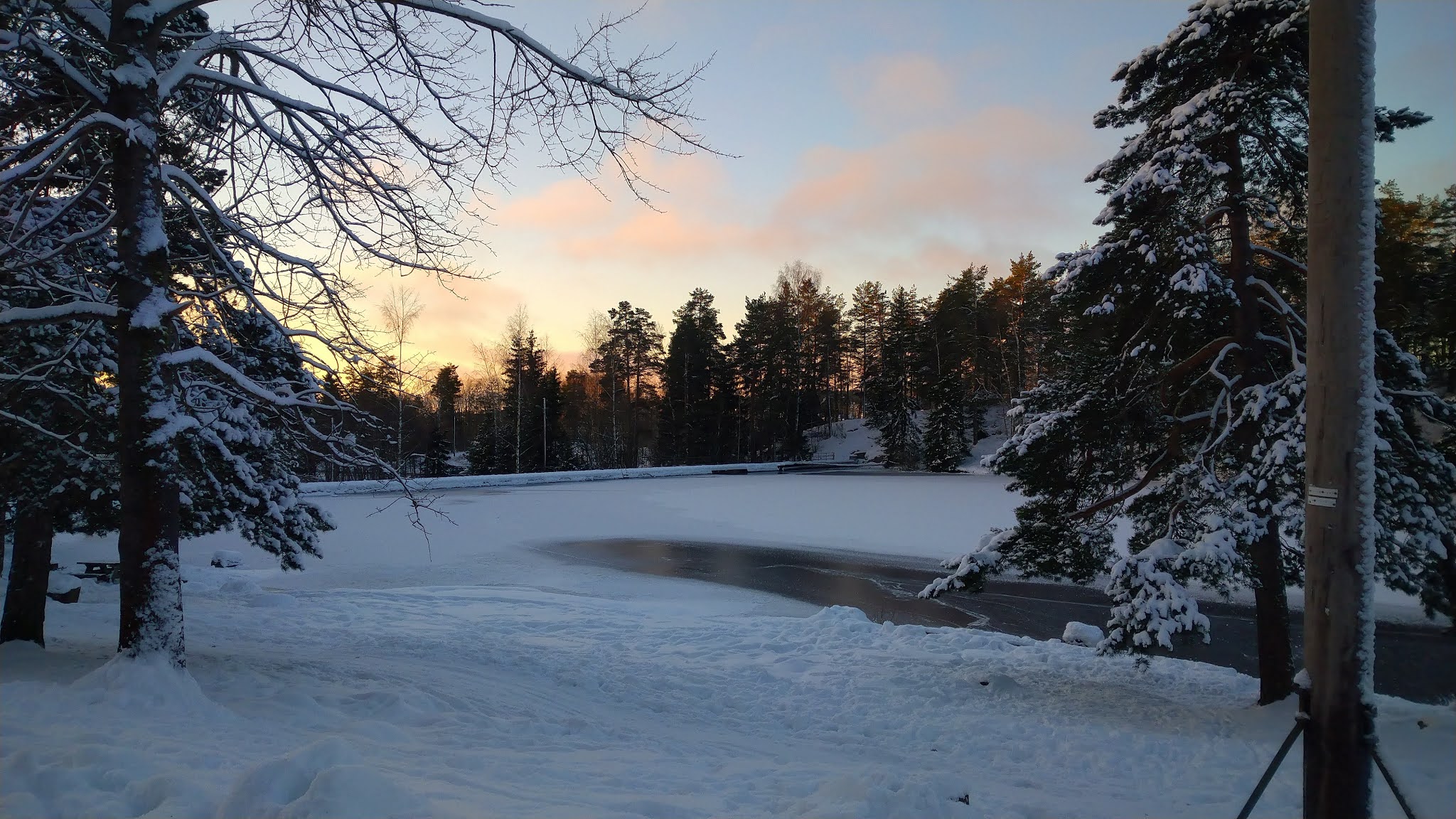 Oslo 050121. Dagens tur ( 7 km ) fra Grorud, Badedammen, Steinbruvann ...