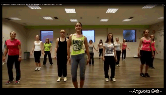 Animation Wallpaper: Animasi Tari / Senam Zumba - Gif