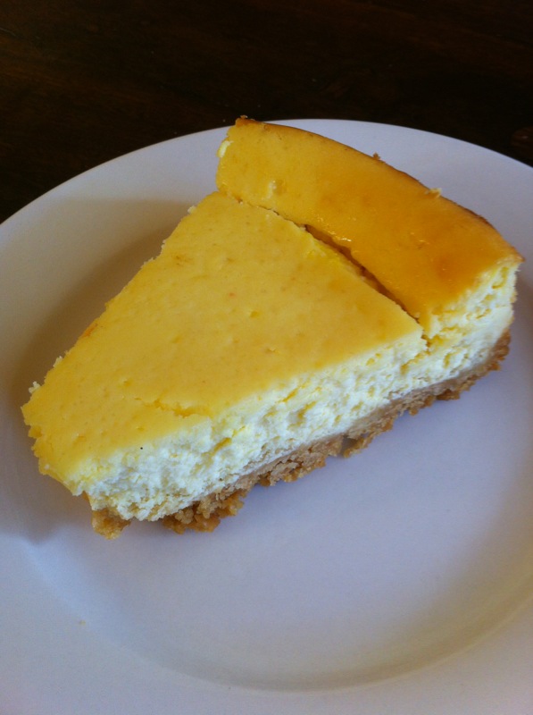 The Strawberry Thief: Lemon Crisp Cheesecake