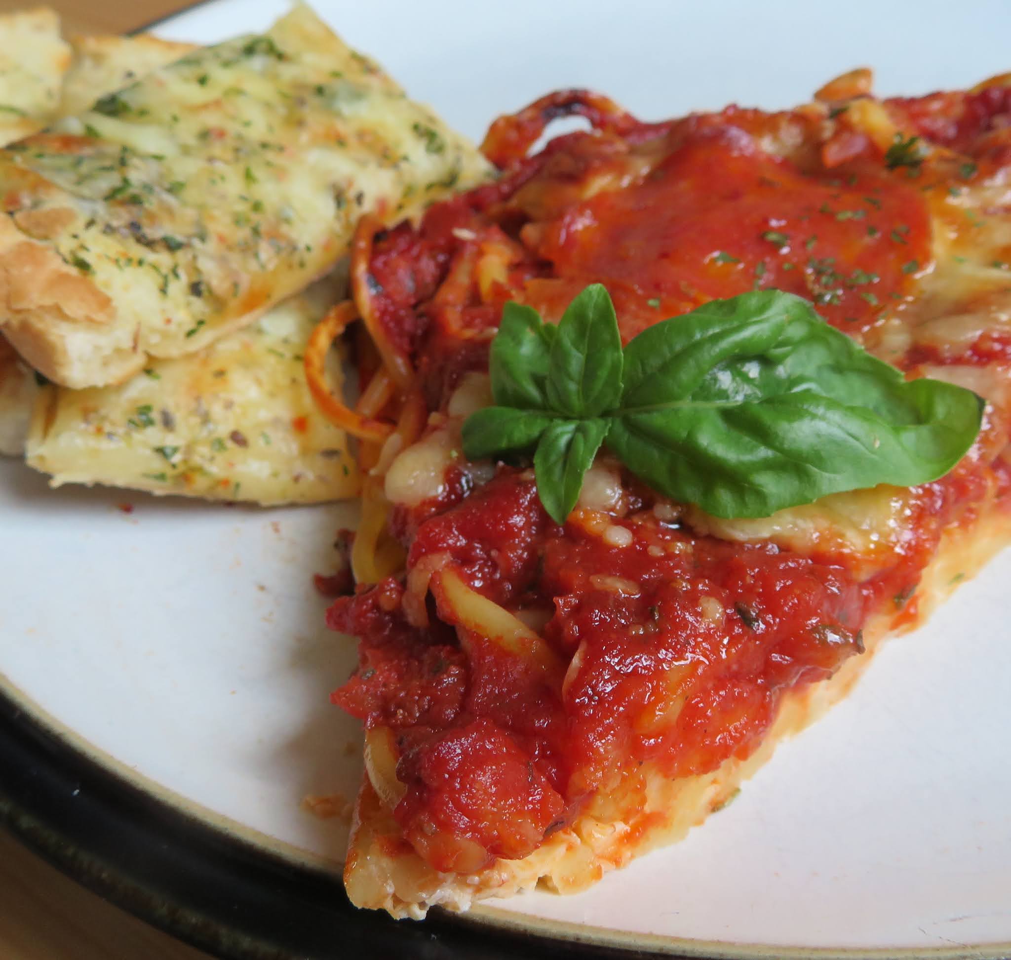 Spaghetti Pizza for Two | The English Kitchen