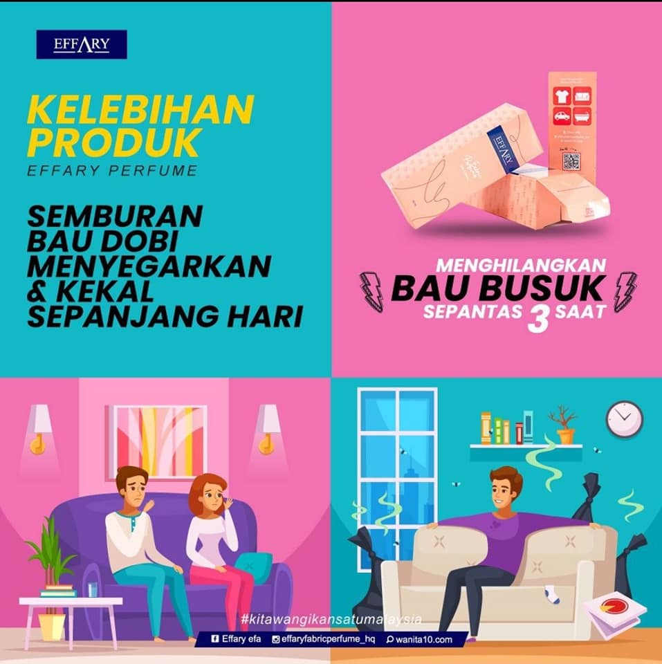 SaidatulShyD: Effary Fabric Perfume Pertama Di Malaysia