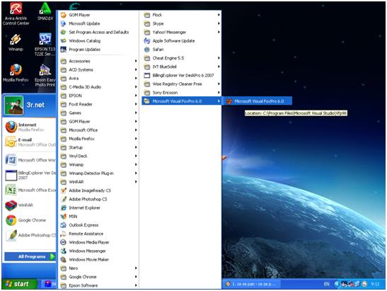 Membuat Data Mahasiswa Dengan Microsoft Visual Foxpro 6.0