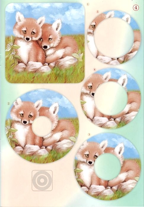 1000+ images about 3D Decoupage. Animals on Pinterest | 3d sheets ...