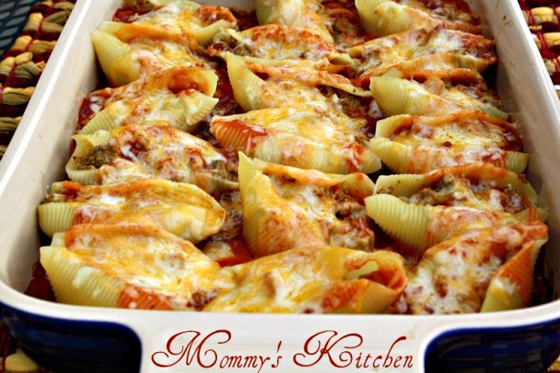 Mexican Stuffed Shells W/Bush's Cocina Latina Beans — Mommy's Kitchen