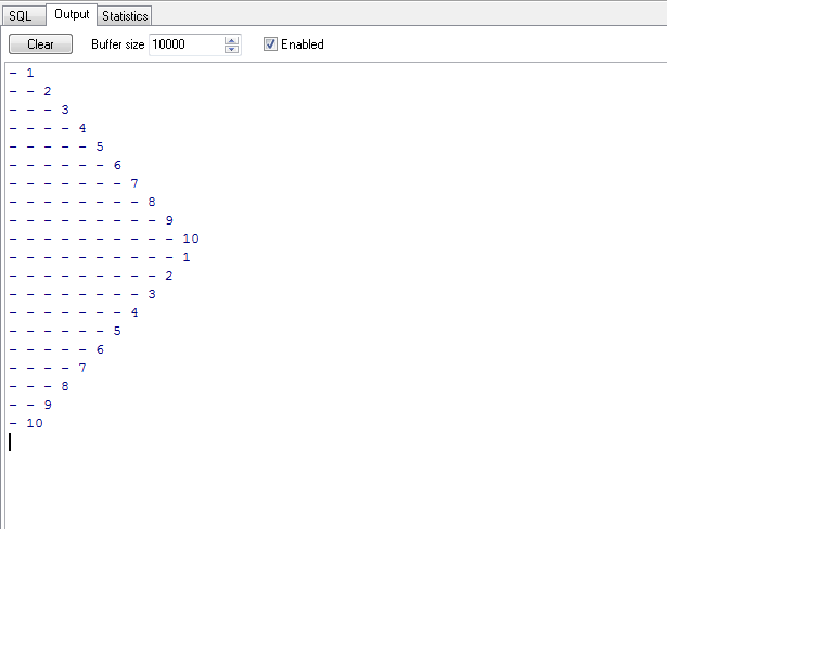 Interesting Patterns : PLSQL - Programming Blog