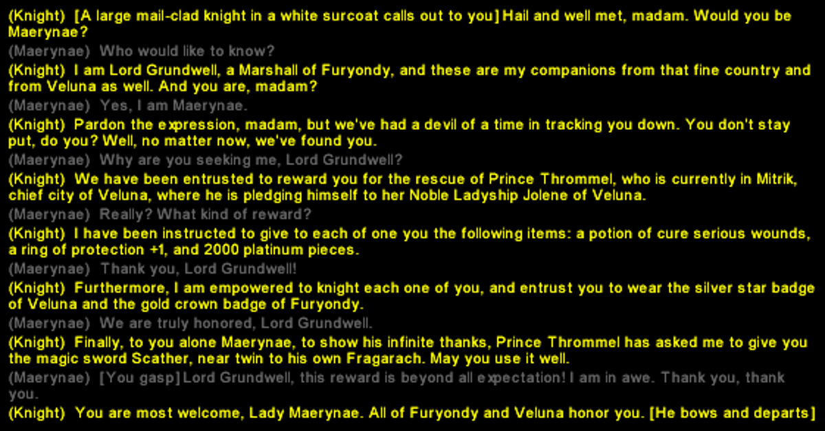 Best cRPGs: FRAGARACH & SCATHER: Temple of Elemental Evil ToEE Best Weapons