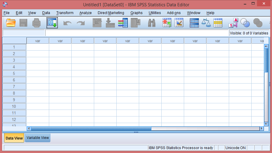 ANALISIS DESKRIPTIF DAN TRANSFORMASI MENGGUNAKAN SPSS