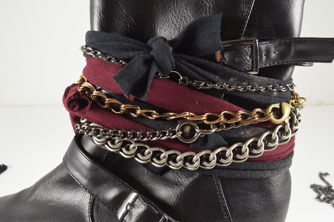 DIY: Wrapped Boots