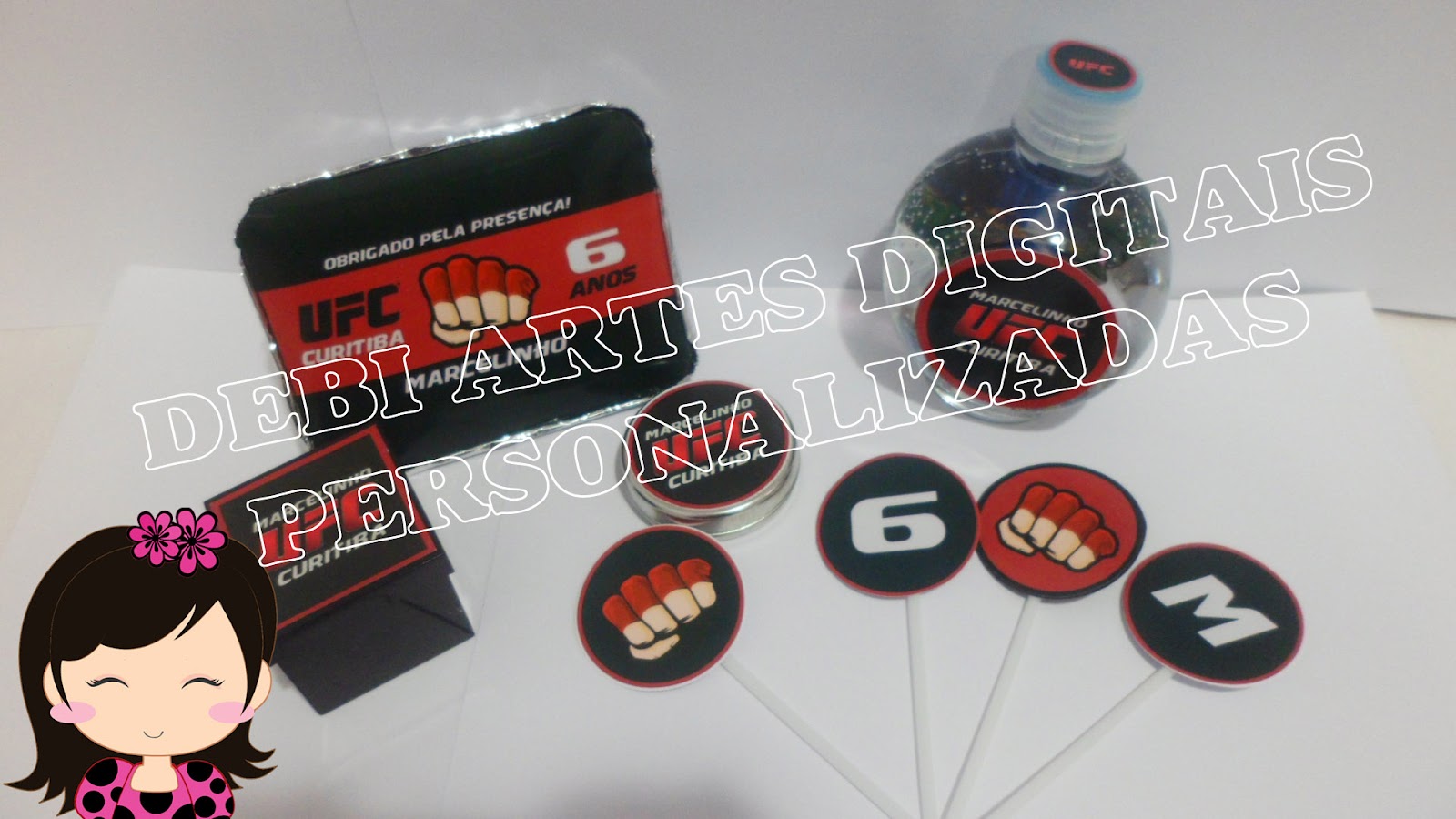 DEBI ARTES PERSONALIZADAS: Personalizados UFC