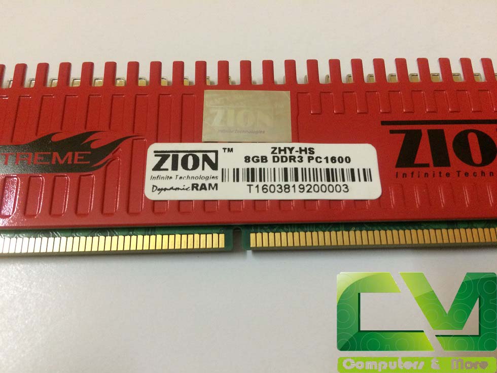 Zion Xtreme Series Gaming RAM Review and Specifications ~ Computers and ...