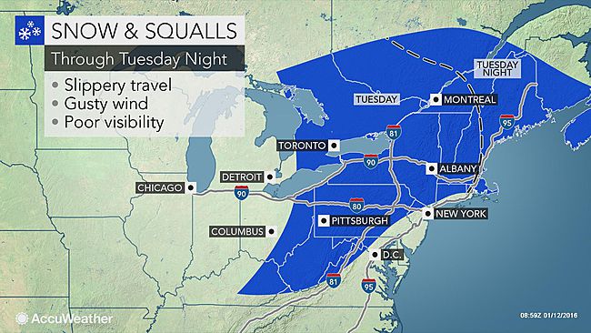 Valley Weather: Up to 10cm of snow forecast for Montreal and Ottawa