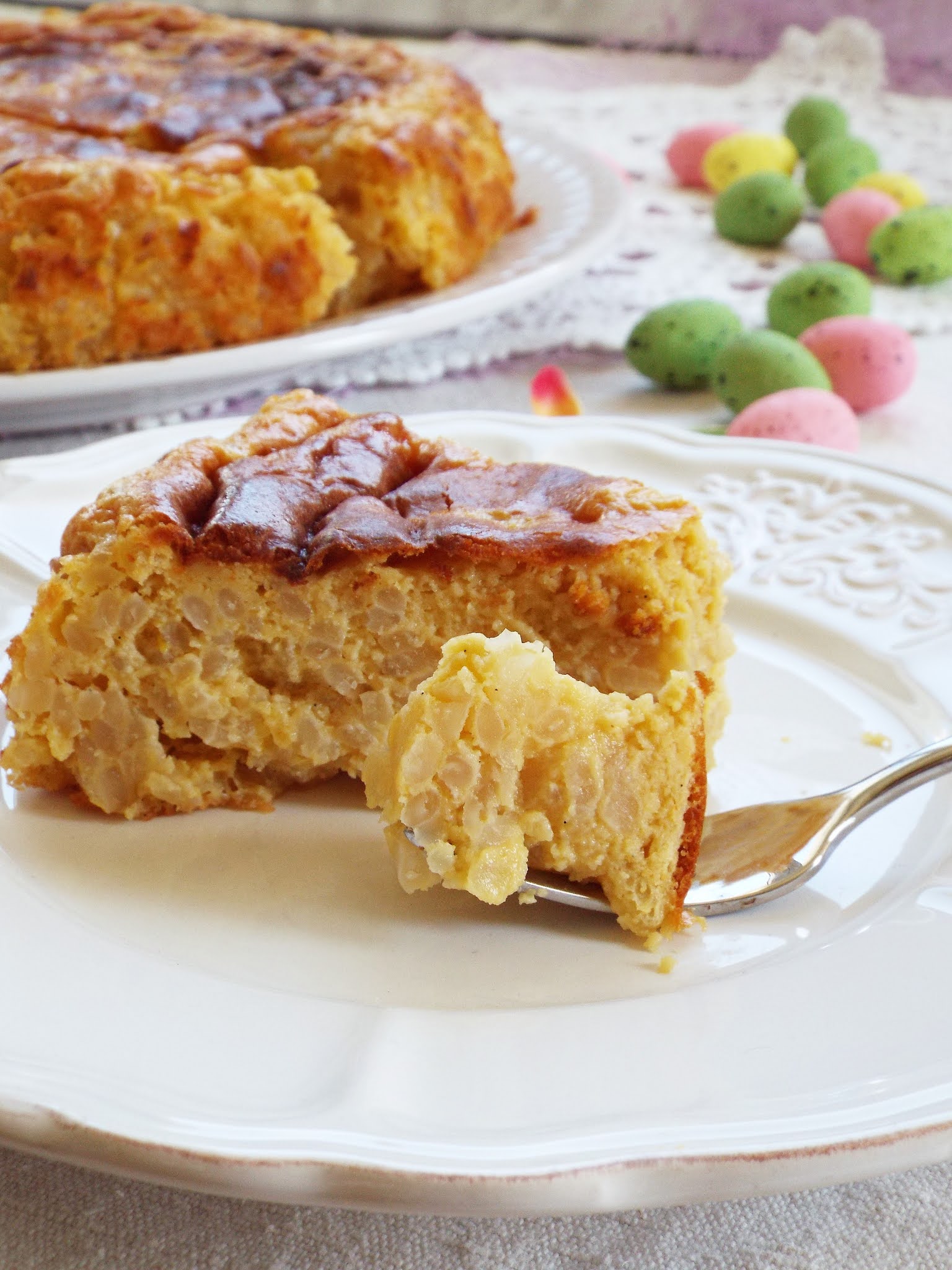 Torta di riso toscana