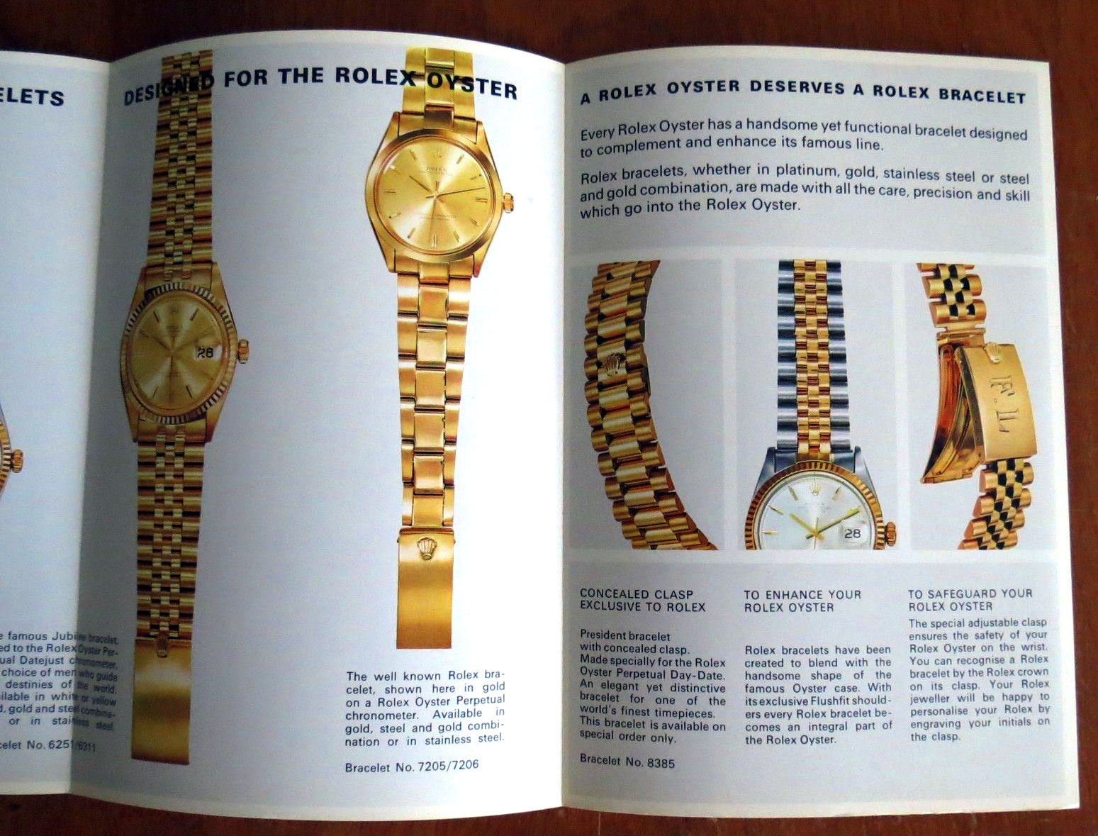 Welcome to RolexMagazine.com: 1968 Rolex Brochure: What Makes A Rolex A ...