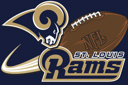 History of All Logos: All St Louis Rams Logos