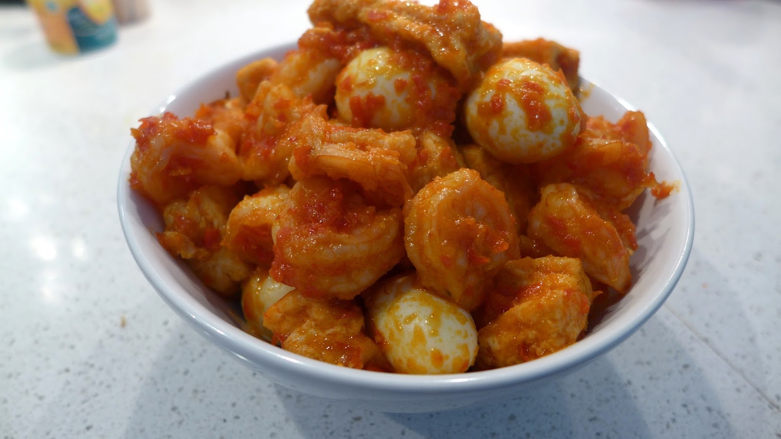 Balado Udang dan Tahu (Prawns and Tofu Balado) ~ Selly's Corner
