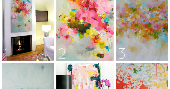 Abstract Art Inspiration {Nine Faves}