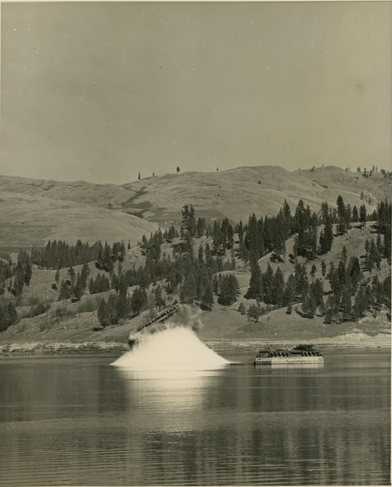 Big Bend Railroad History: 1942 Great Northern Marcus Bridge Removal Views